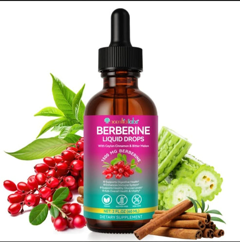 BERBERINE LIQUID DROPS – K & K HEALTH AND BEAUTY